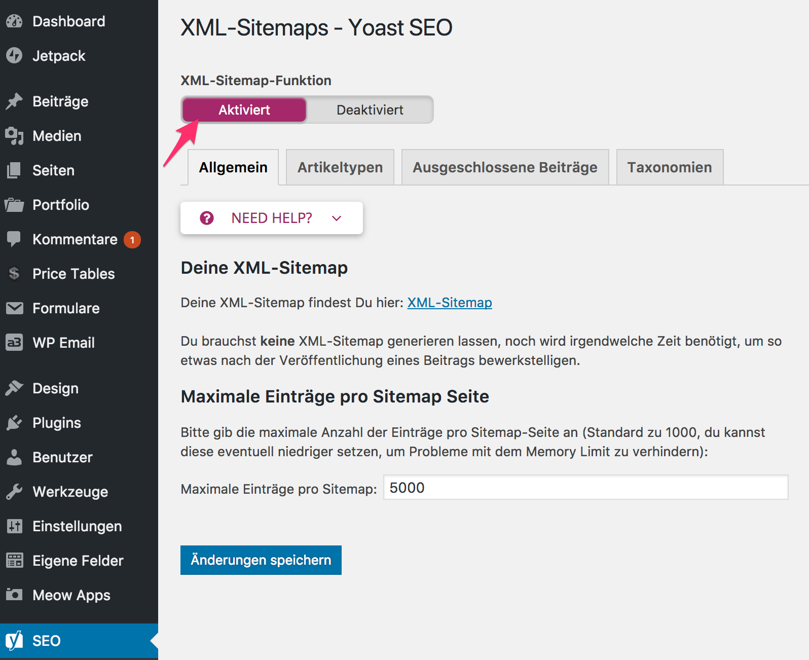 yoast-xml-sitemaps-general - WooCommerce & WordPress Developer Hanover