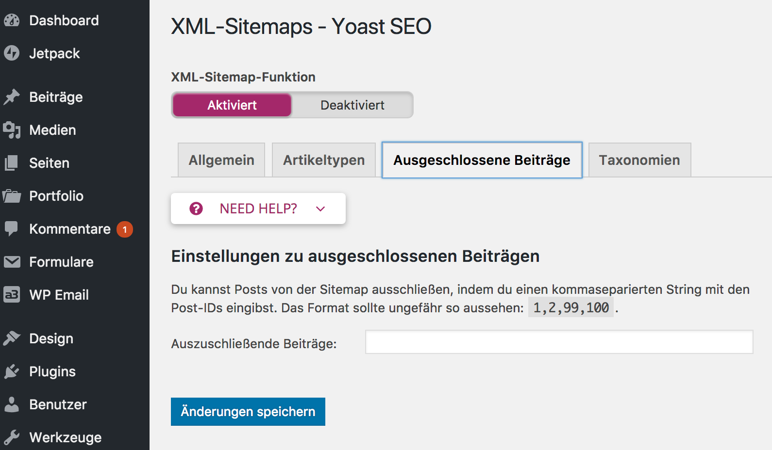 yoast-xml-sitemaps-ausgeschlossene-beitraege • WooCommerce & WordPress ... yoast-xml-sitemaps-ausgeschlossene-beitraege • WooCommerce & WordPress ...